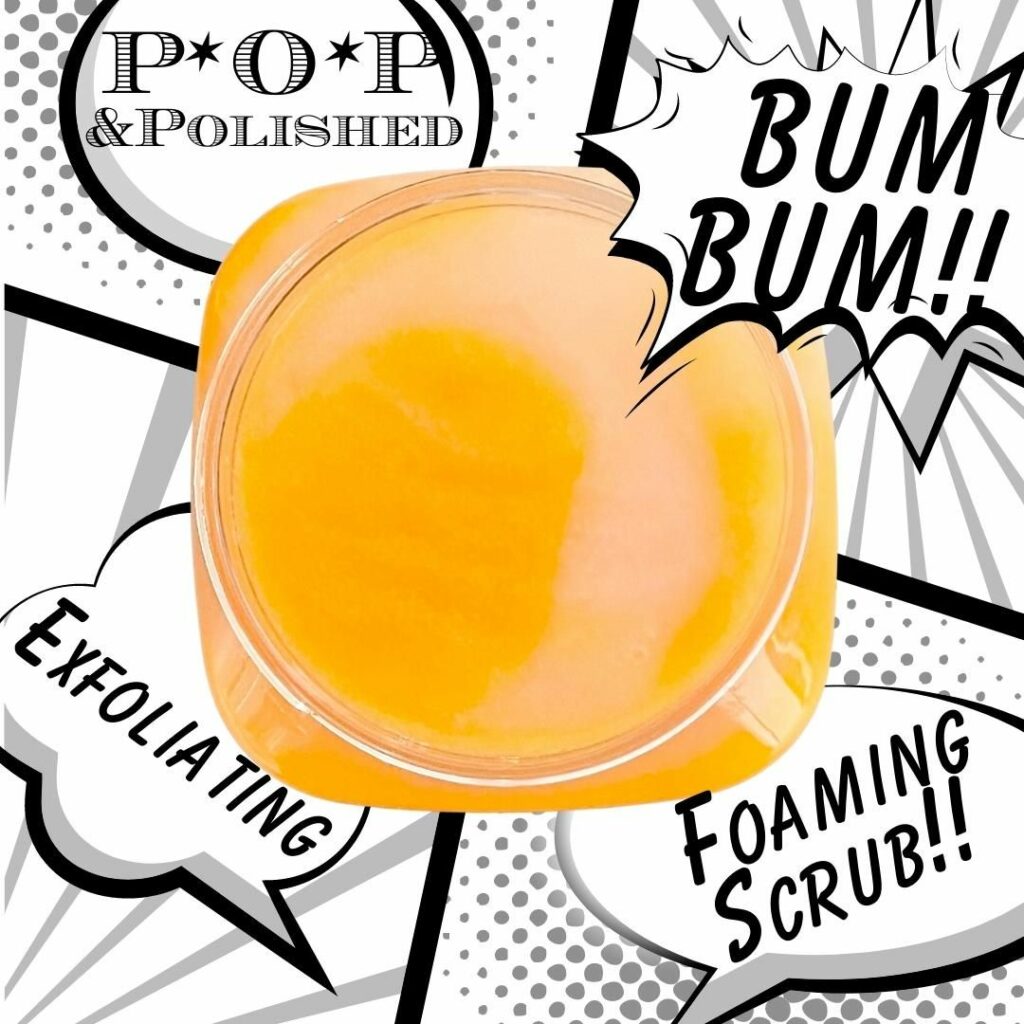 BUM BUM Foaming Emulsified Sugar Scrub - POP & Polished